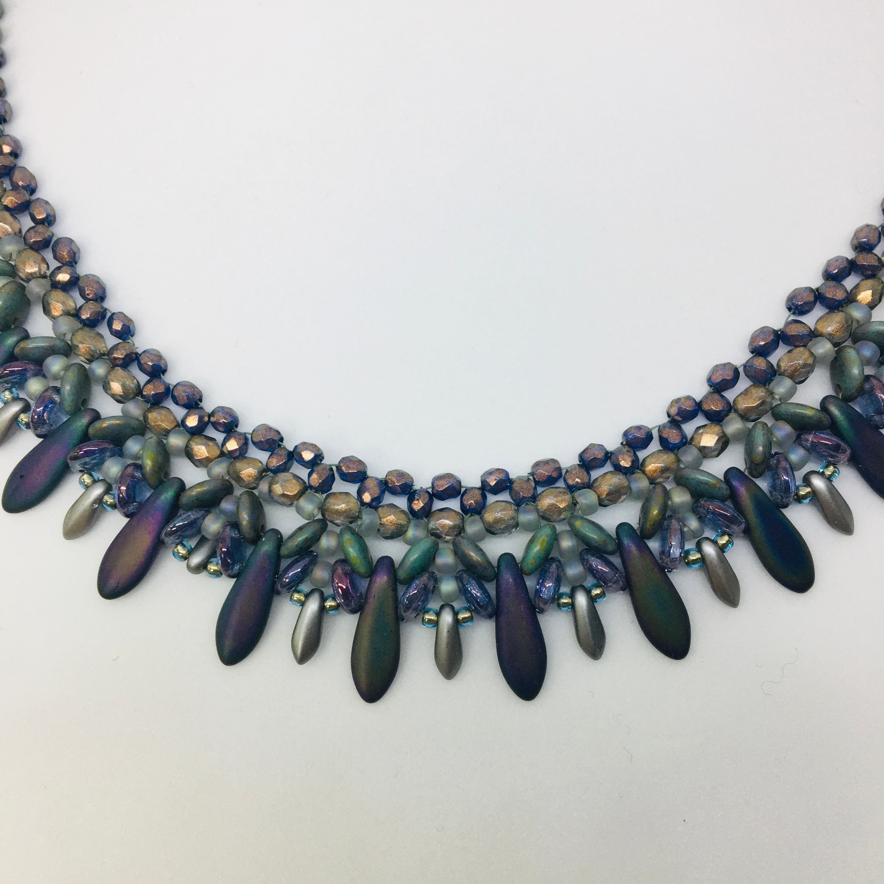 Palmetto – Blue Santa Beads