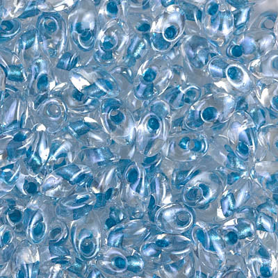 M-1529-LMA Sparkling Sky Blyue Crystal – Blue Santa Beads