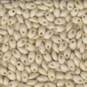 M-2021-LMA Matte OP Cream – Blue Santa Beads