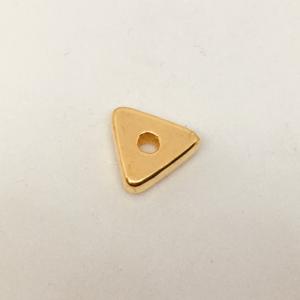 CA-MC-TR10-G Triangle Washer 8mm Gold – Blue Santa Beads